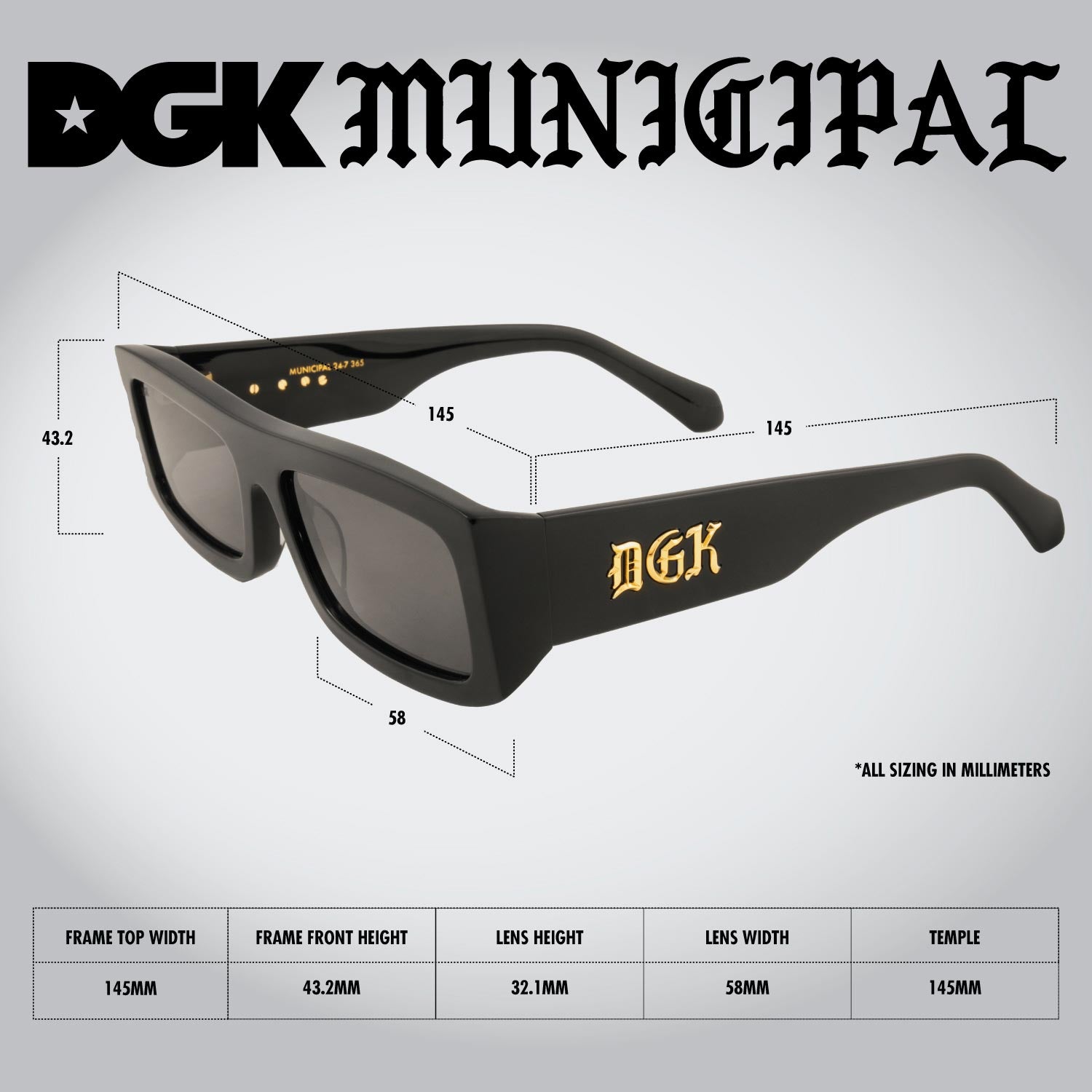 Municipal Sunglasses– DGK®