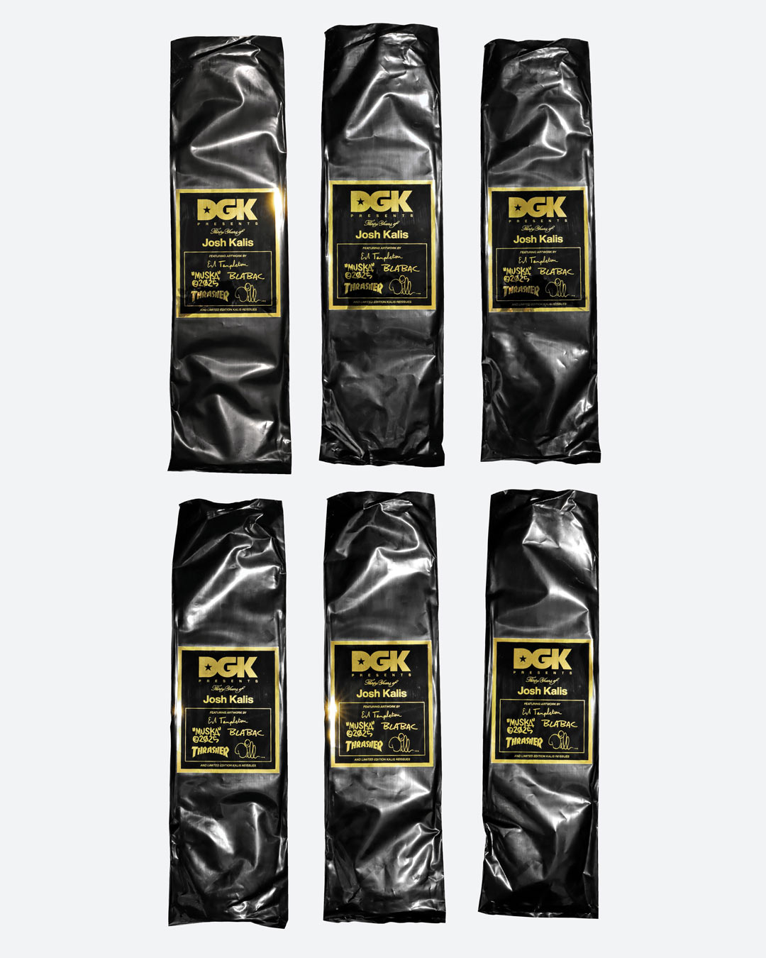 Josh Kalis 30 Years Skateboards - 6 Pack– DGK®