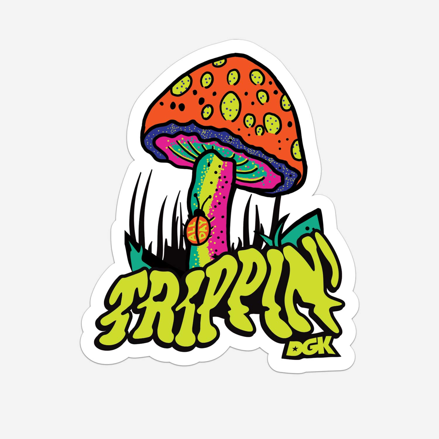 Trippin' Sticker– DGK®